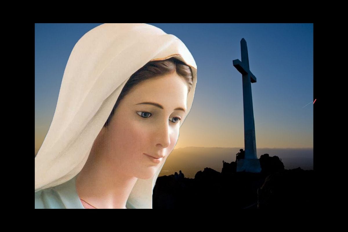 Apparition of Virgin Mary appears to Harvard Professor