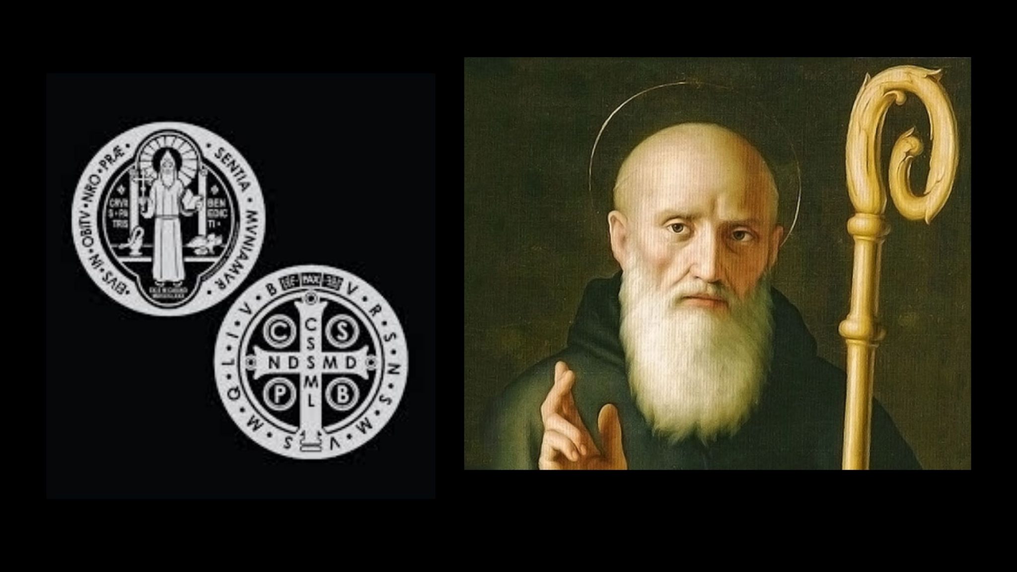 How Saint Benedict defeated the devil with the Cross of Christ