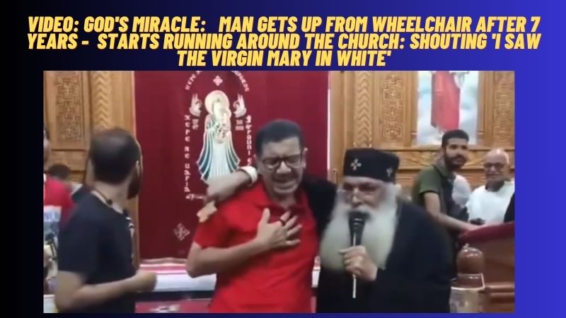 VIDEO: GOD'S MIRACLE: MAN GETS UP FROM WHEELCHAIR AFTER 7 YEARS AND ...