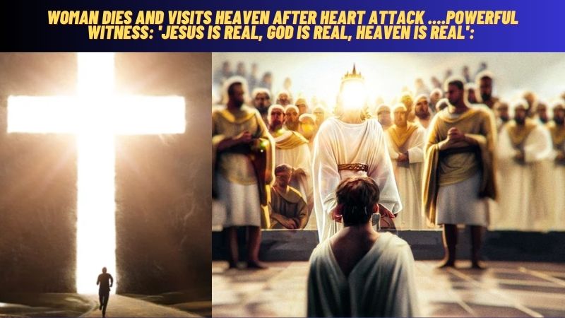 WOMAN DIES AND VISITS HEAVEN AFTER HEART ATTACK ....POWERFUL WITNESS ...