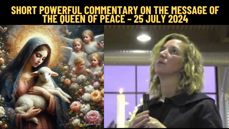SHORT POWERFUL COMMENTARY ON THE MESSAGE OF THE QUEEN OF PEACE – 25 ...