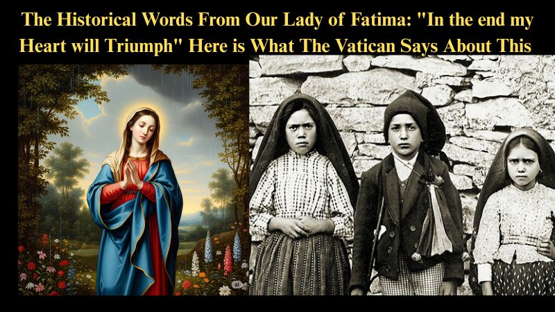The Historical Words From Our Lady of Fatima: "In the end my Heart will ...